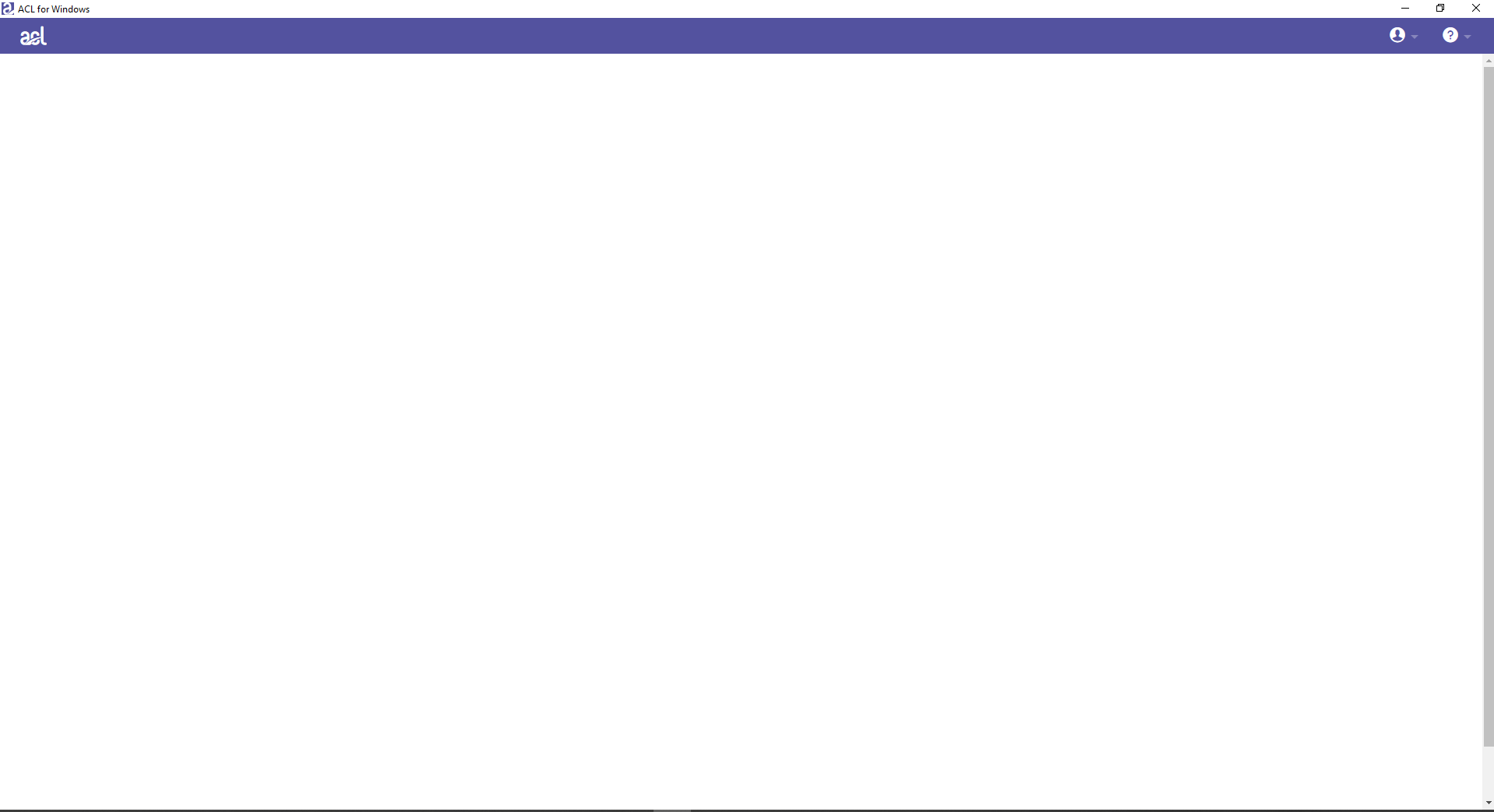 White or Blank Screen when opening ACLLauncher