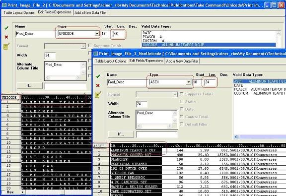 Unicode vs non-Unicode using ACL