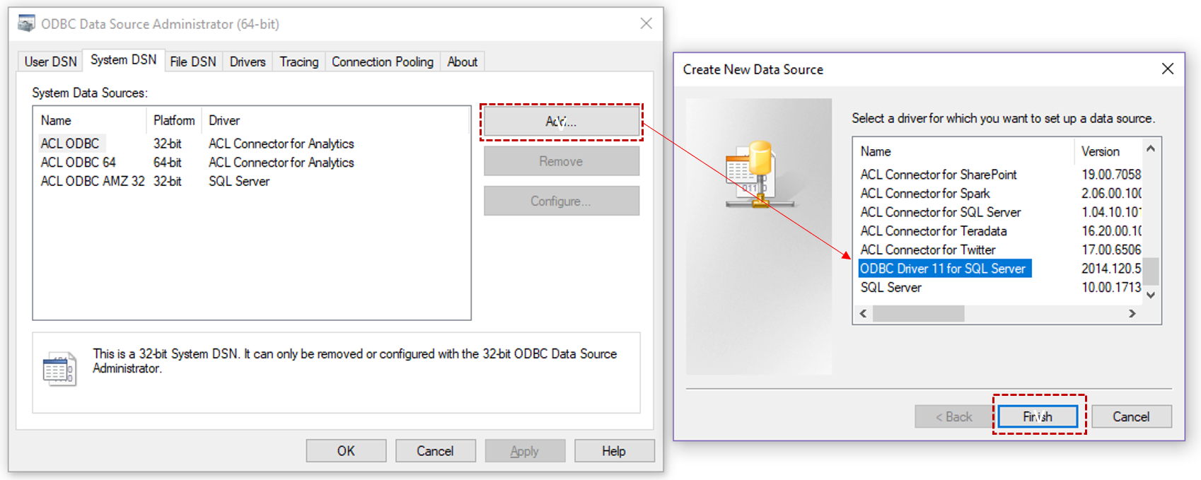 [ACL][SqlServer] (978) The target database ('xxxx') is in an ...