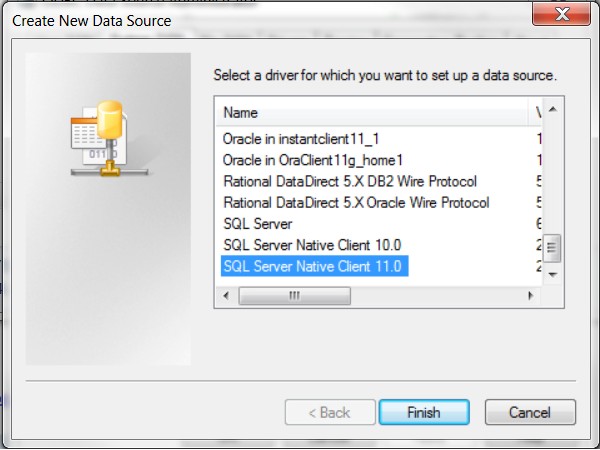 How to change the authentication mode for a SQL Server DSN