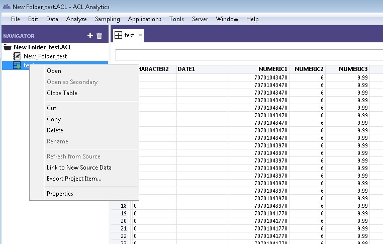 Security requirements for Exporting AX Server data tables