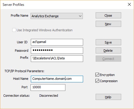 Client Side Registry and Configs (ACL for Windows/AX Client)