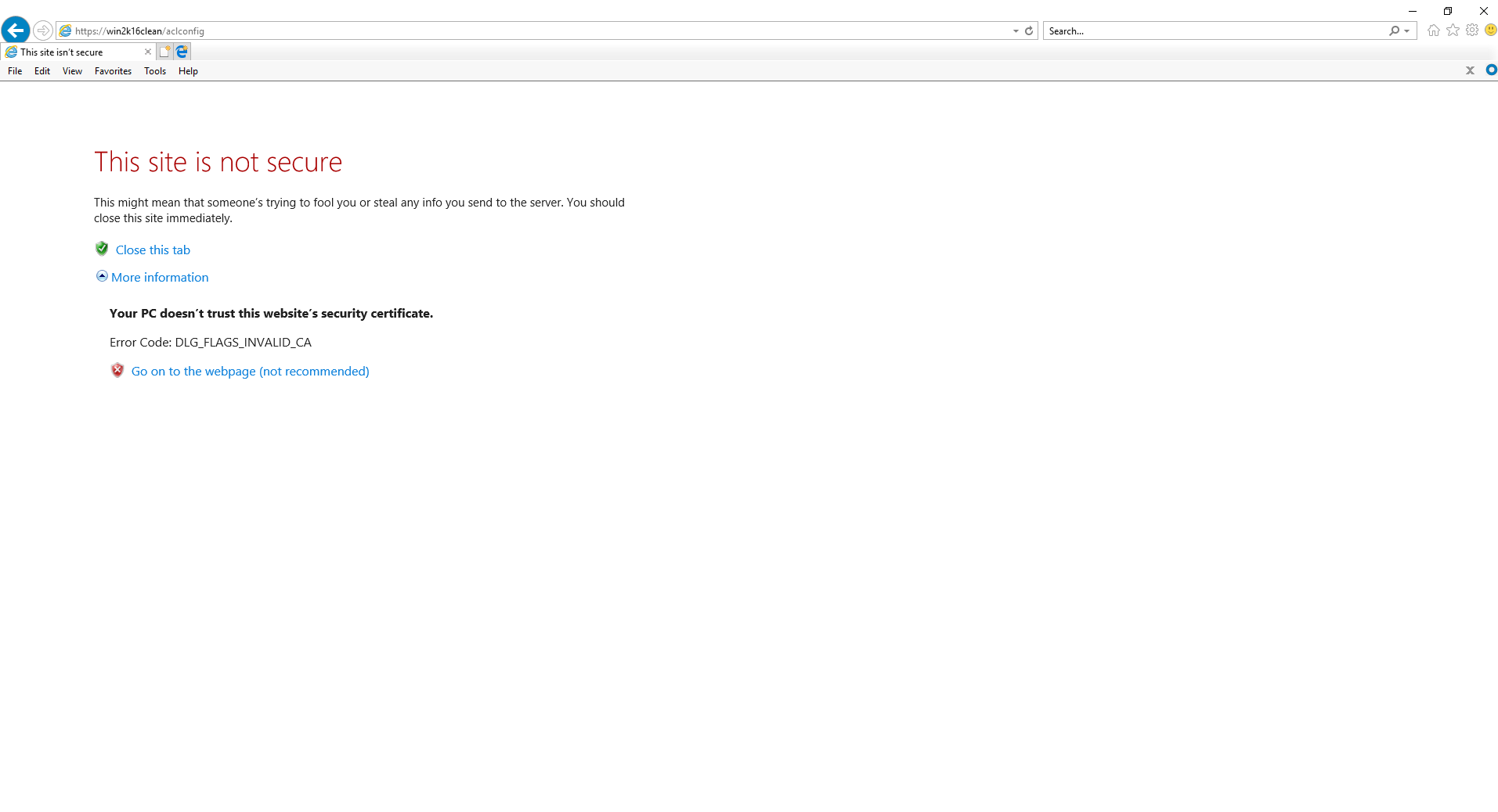 Chrome Not Secure - Subject Alternate Name Guide